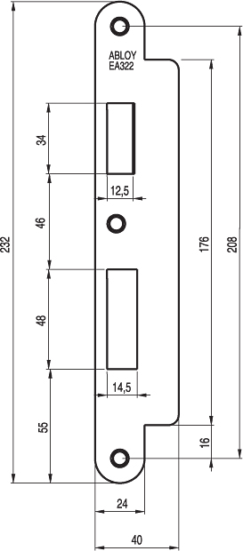 ASSA ABLOY ABLOY EA322 | ADI